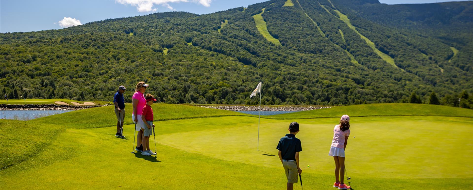 Summer in the Penthouses | Golf Vacations in Vermont | Spruce Peak