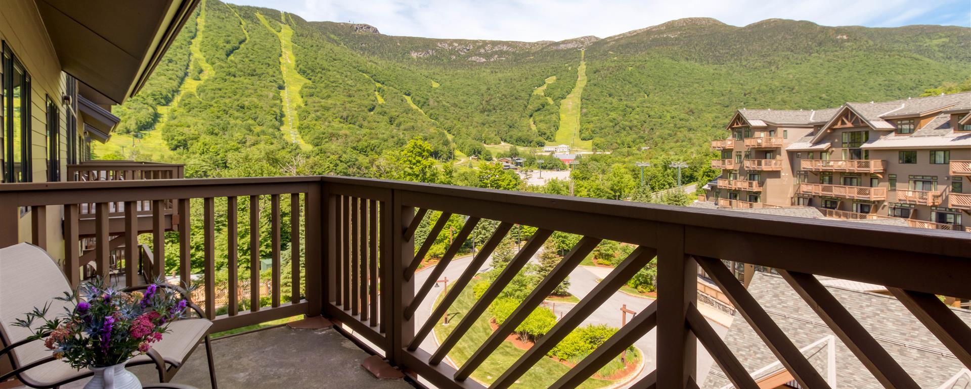 Summer in the Penthouses | Golf Vacations in Vermont | Spruce Peak